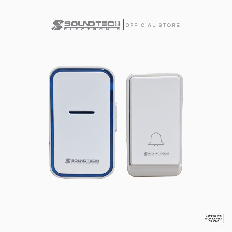 KINETIC WIRELESS DIGITAL DOORBELL – SOUNDTEOH